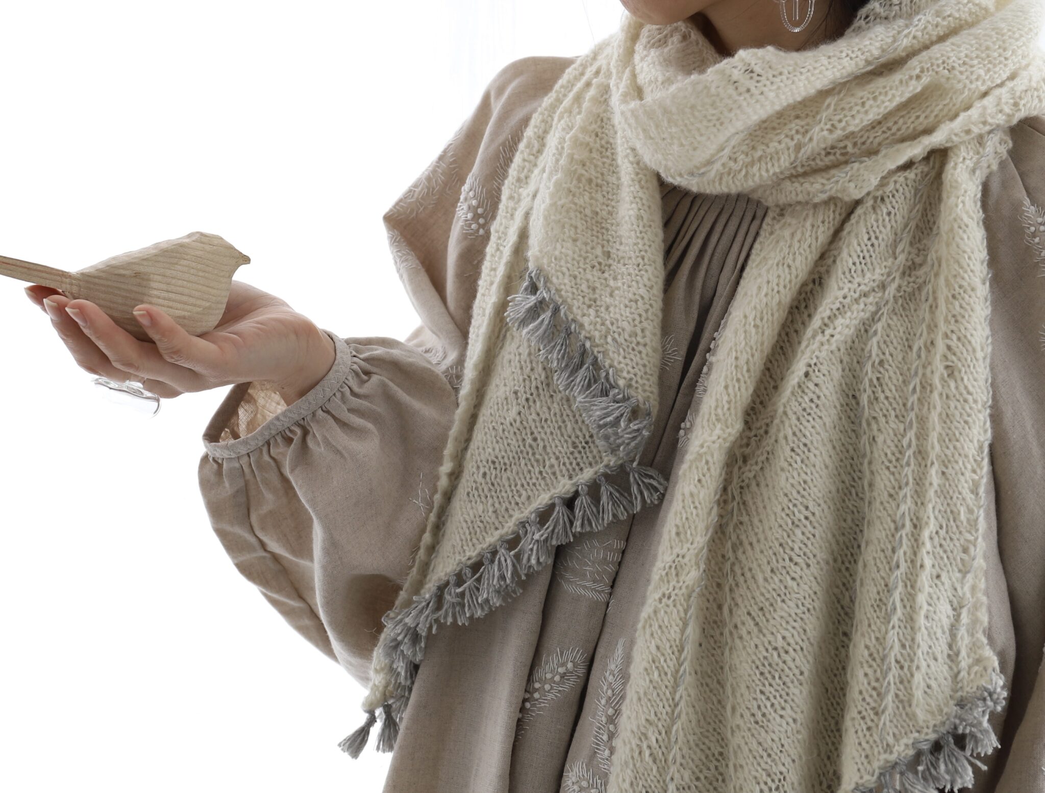 Fukinsei shawl by Naoko Ogawa - Nomadnoos